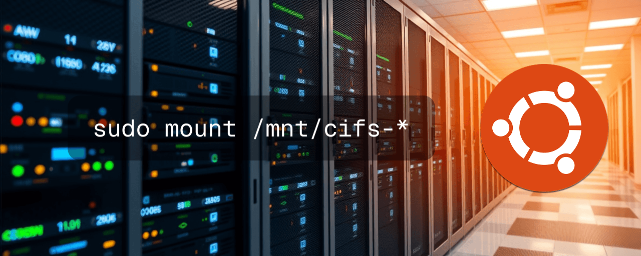 Mounting SMB/CIFS share on Ubuntu